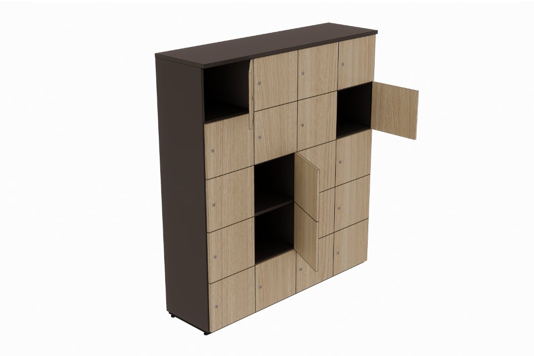 Armário locker 1600L Versatile | Funcional Mobiliário Corporativo